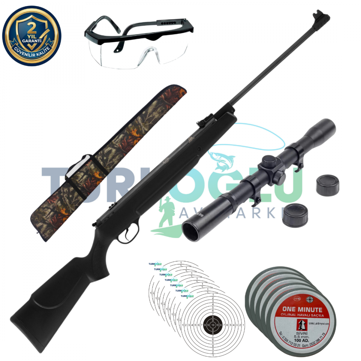 HATSAN MOD 70 HAVALI TÜFEK 5.5MM FULL SET -Türkoğlu Av Market